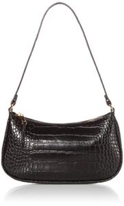 the drop women’s melanie small shoulder bag, black, one size