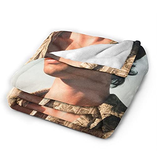 Ultra-Soft Fleece Blanket Outer Banks John B Flannel Throw Blankets for Couch & Bed 50"x40"