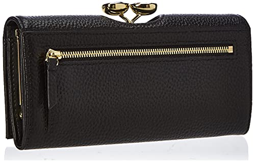 Ted Baker Women's 0 Travel Accessory-Bi-Fold Wallet, Black, One Size