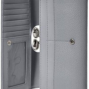 Ted Baker Women's 0 Travel Accessory-Bi-Fold Wallet, Grey, us:one Size