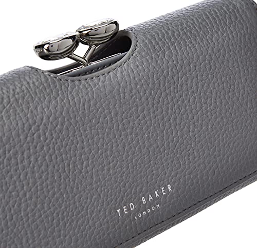 Ted Baker Women's 0 Travel Accessory-Bi-Fold Wallet, Grey, us:one Size