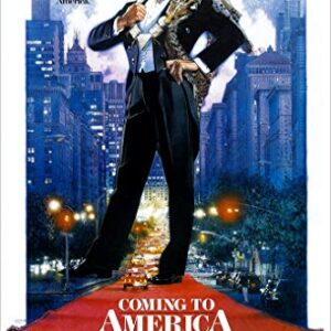 Coming To America (Eddie Murphy) Movie Poster Size 24 x 36 Inches - An Authentic Poster Office Print with Holographic Sequential Numbering