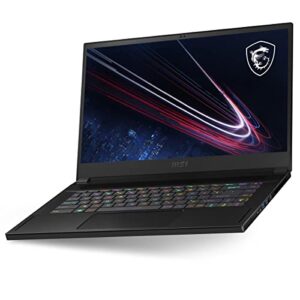 MSI GS66 Stealth Gaming Laptop: 15.6" 165Hz QHD 1440p Display, Intel Core i7-11800H, NVIDIA GeForce RTX 3080, 16GB, 1TB SSD, Thunderbolt 4, WiFi 6, Win10, Black (11UH-235)