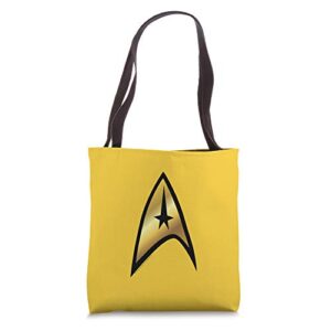 star trek command badge tote bag