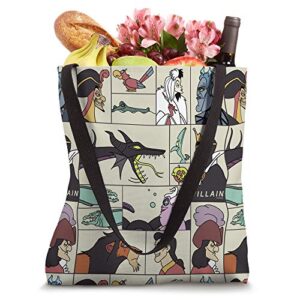 Disney Villains Panels Tote Bag