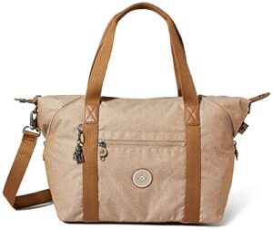 kipling art, dotted d beige