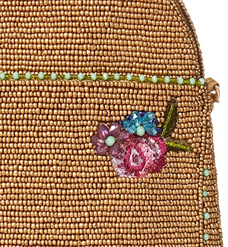 Mary Frances Pretty Parrot Beaded Crossbody Handbag, Multi