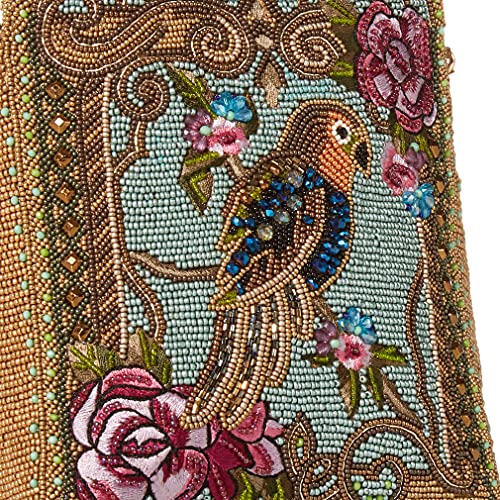 Mary Frances Pretty Parrot Beaded Crossbody Handbag, Multi