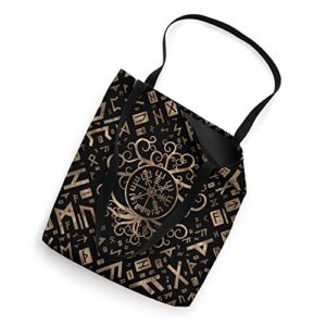 Vegvisir and Tree of life -Yggdrasil Tote Bag