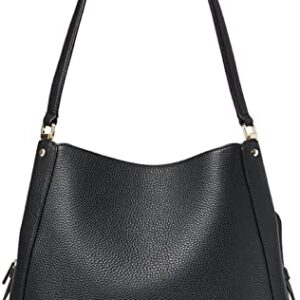 Kate Spade Leila Medium Triple Compartment Shoulder (Black)