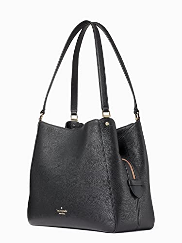 Kate Spade Leila Medium Triple Compartment Shoulder (Black)