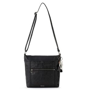 sakroots womens arcadia recycled crossbody, black, one size us