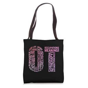 occupational therapist ot gift occupational therapy tote bag