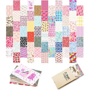 zjnb 60 pcs preppy wall collage kit aesthetic pictures, preppy room decor, photo wall, aesthetic posters, preppy wall art print for teen girls, trendy small posters for dorm, collage kit