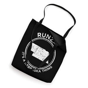 It's A Nebraska Thing Runza Tote Bag