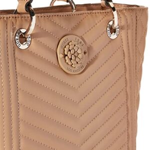 GUESS womens Noelle Small Elite Tote, Beige, One size US