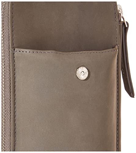 Timberland womens Wallet RFID Leather Crossbody Phone Bag, Castlerock (Nubuck), One Size US