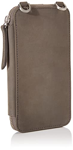 Timberland womens Wallet RFID Leather Crossbody Phone Bag, Castlerock (Nubuck), One Size US