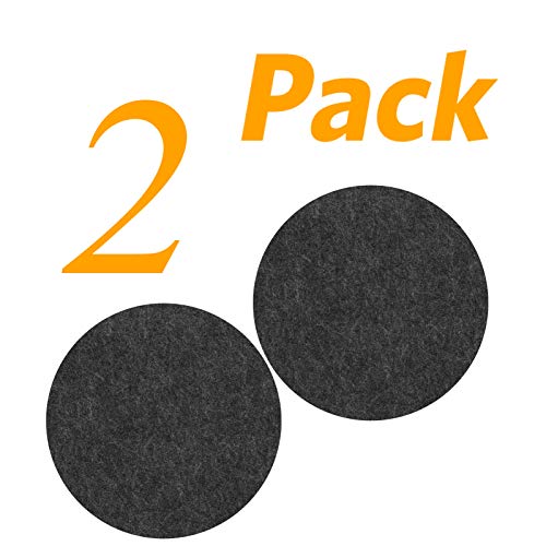 Urbanstrive Coasters, Absorbent Felt Coasters for Drinks Bar Home, 4 inch, 2 Pack