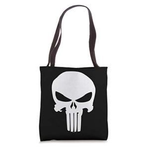 marvel the punisher logo tote bag