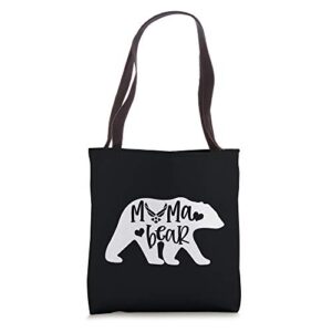 mama bear proud airforce mom army military mom patriotic tote bag