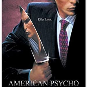 Print America American Psycho Movie Poster (24 x 36 inch / 61 x 91 cm) unframed, Display Ready Photo Print