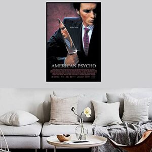 Print America American Psycho Movie Poster (24 x 36 inch / 61 x 91 cm) unframed, Display Ready Photo Print