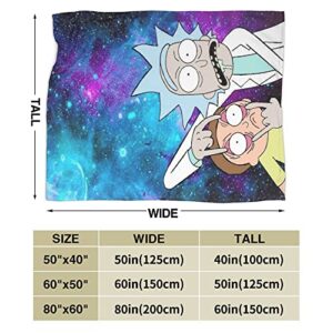 Cartoon Ultra-Soft Flannel Blanket Throw Lightweight Microfiber Plush Bed Couch Living Room/Bedroom Travel Blanket All Season50 x40