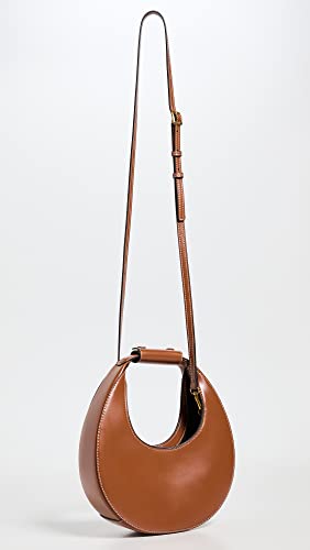 STAUD Women's Mini Moon Bag, Tan, One Size