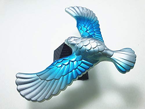 Colorful Office Desk Display Decoration 6.5 Inch Silver Wingspan Balance Birds with Pyramid Stand.