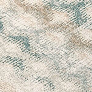 Addison Bravado Abstract Chevron Linen Power Loomed 5' x 7'6" Area Rug