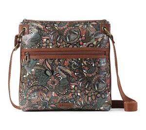 sakroots flat crossbody, sienna spirit desert