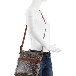 Sakroots Flat Crossbody, Sienna Spirit Desert