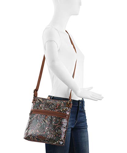 Sakroots Flat Crossbody, Sienna Spirit Desert