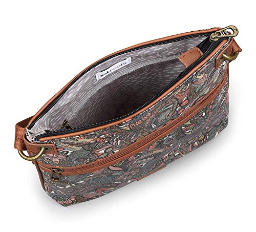 Sakroots Flat Crossbody, Sienna Spirit Desert