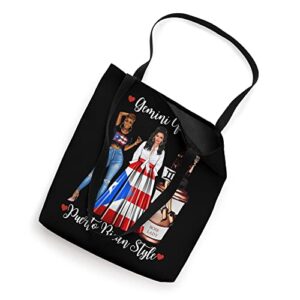 Puerto Rican Style Gemini Queen Zodiac Womens Puerto Rico Tote Bag