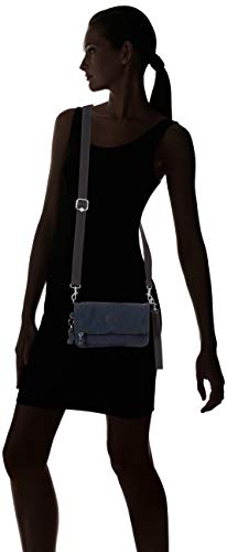 Kipling womens Lynne Crossbody Bag, Blue Bleu 2, 8 L x 4.75 H x1 D US