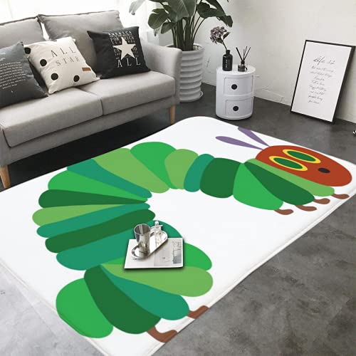 Area Rug The Very Hungry Caterpillar(1) for Living Room Dining Room Bedroom playroom Parent-Child Game mat Study Office Room Decor mxq