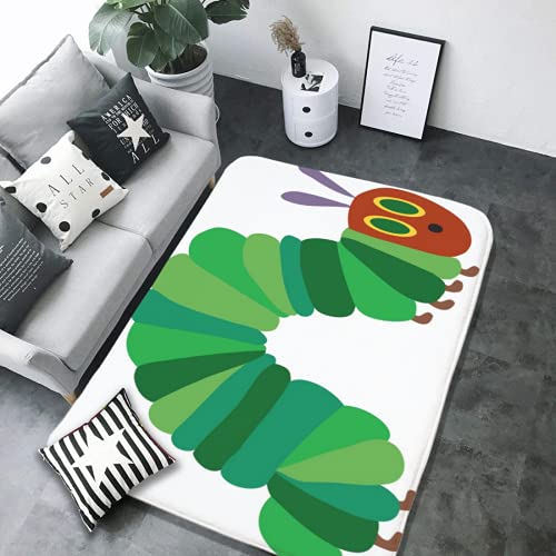 Area Rug The Very Hungry Caterpillar(1) for Living Room Dining Room Bedroom playroom Parent-Child Game mat Study Office Room Decor mxq