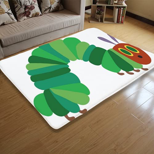 Area Rug The Very Hungry Caterpillar(1) for Living Room Dining Room Bedroom playroom Parent-Child Game mat Study Office Room Decor mxq