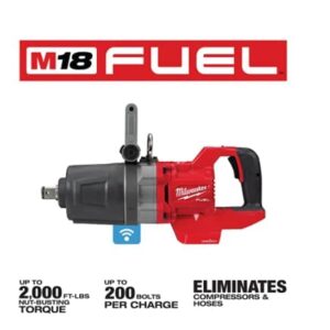 Milwaukee 2868-20 M18 FUEL 1 in. D-Handle High Torque Impact Wrench TOOL ONLY