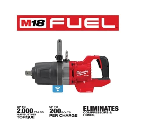 Milwaukee 2868-20 M18 FUEL 1 in. D-Handle High Torque Impact Wrench TOOL ONLY