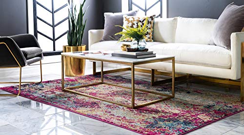 Rugs.com El Paso Collection Rug – 9'x12' Multi Medium Rug Perfect for Living Rooms,Large Dining Rooms,Open Floorplans,Multicolor