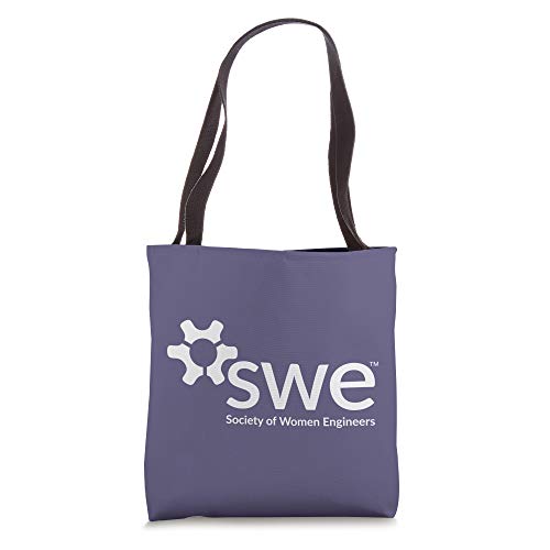 SWE White Logo Tote Bag