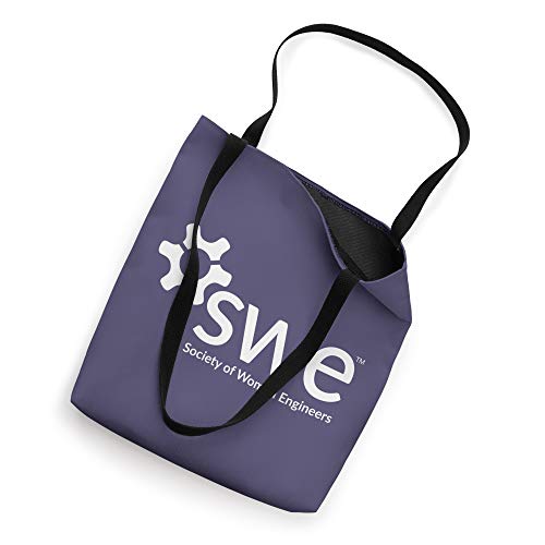 SWE White Logo Tote Bag