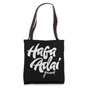 hafa adai guam – vintage gifts for guamanian 671 seal tote bag