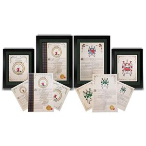 Mr Sweets Maurais Coat of Arms, Crest & History 11x17 Print - Name Meaning, Genealogy, Family Tree Aid, Ancestry, Ancestors, Namesakes - Surname Origin: French France