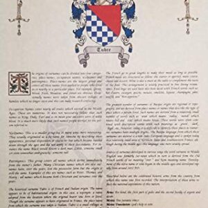 Mr Sweets Maurais Coat of Arms, Crest & History 11x17 Print - Name Meaning, Genealogy, Family Tree Aid, Ancestry, Ancestors, Namesakes - Surname Origin: French France