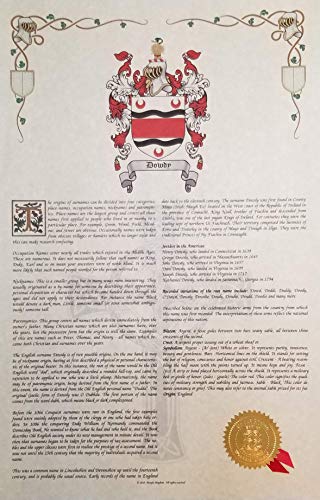 Mr Sweets Maurais Coat of Arms, Crest & History 11x17 Print - Name Meaning, Genealogy, Family Tree Aid, Ancestry, Ancestors, Namesakes - Surname Origin: French France