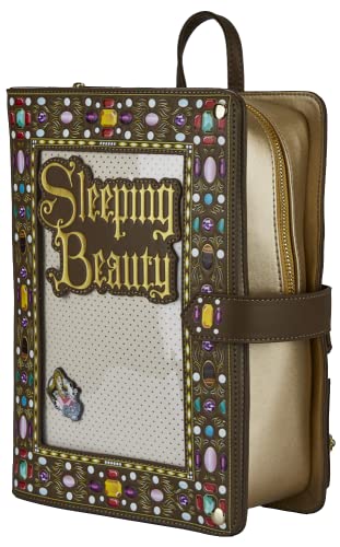 Loungefly Disney Sleeping Beauty Collector Pin Womens Double Strap Shoulder Bag Purse